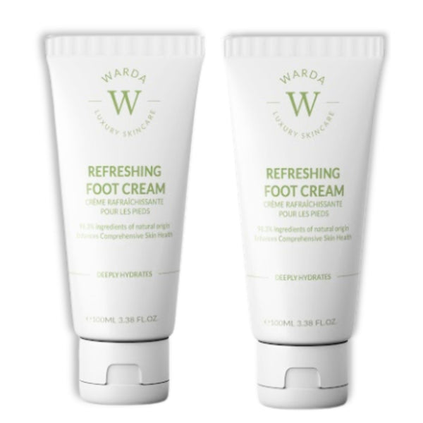 2 x Refreshing Foot Cream 100ml – wardaskincare